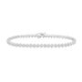 Diamond Nick-Set Bracelet in 10K White Gold (1 ct. tw.)