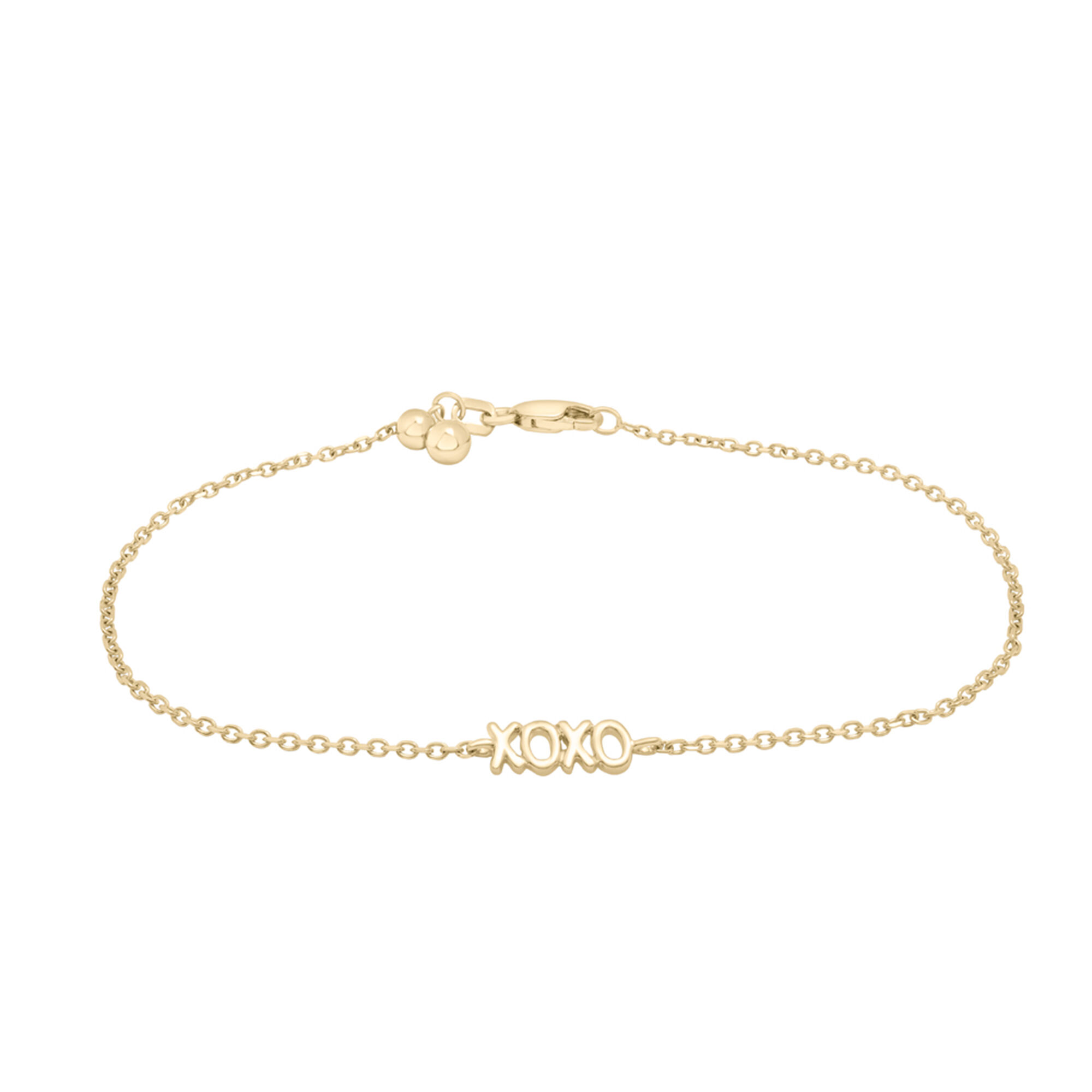 XOXO Bracelet in 10K Yellow Gold