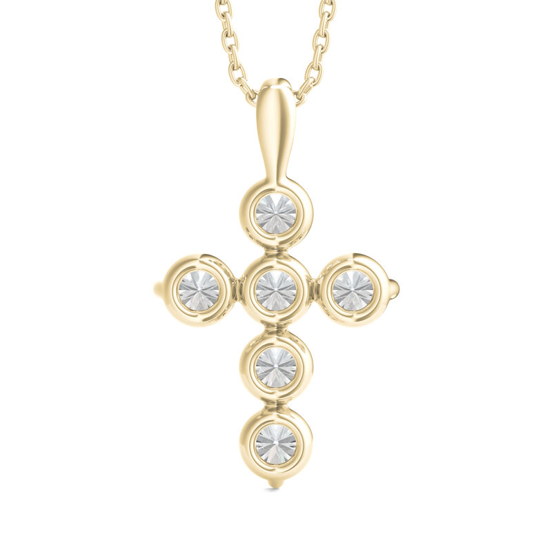 Lab Grown Diamond Cross Pendant