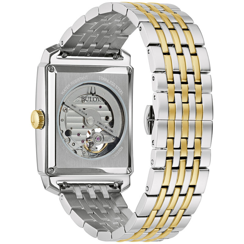 Bulova Men's Classic Sutton Watch in Two-Tone Stainless Steel, 33MM