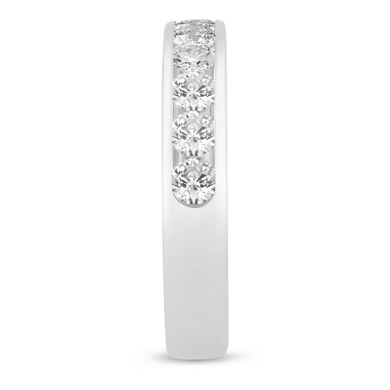 Diamond Channel Band in 14K White Gold (1 ct. tw.)