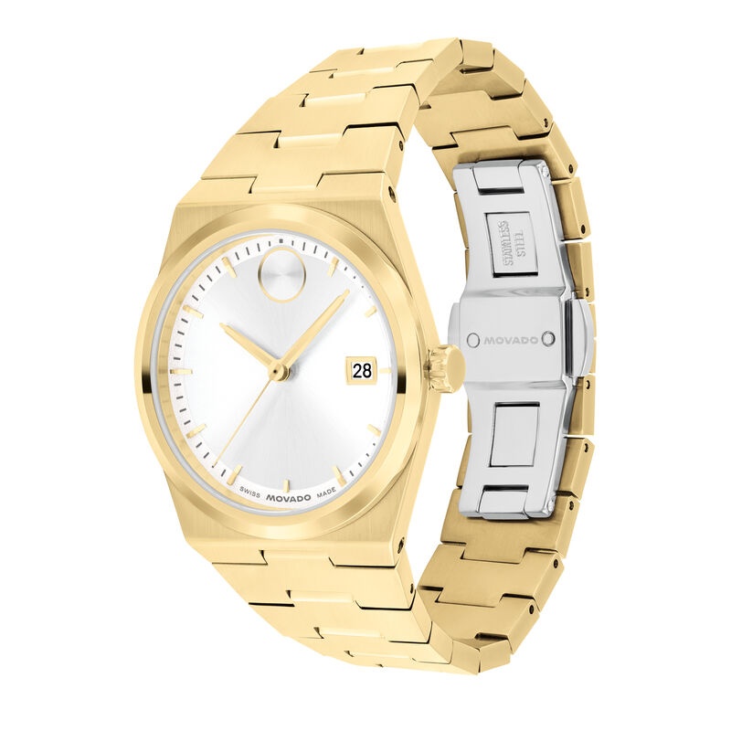 Movado® Ladies' Bold Quest Watch in Gold-Tone Stainless Steel, 35MM