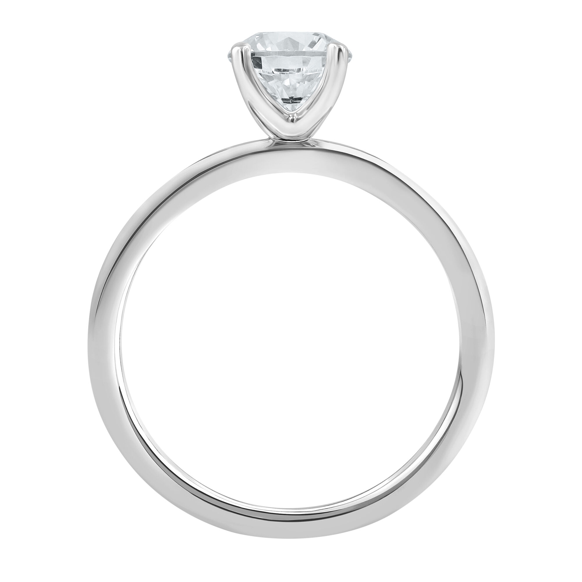 Diamond Round Brilliant Cut Solitaire Engagement Ring