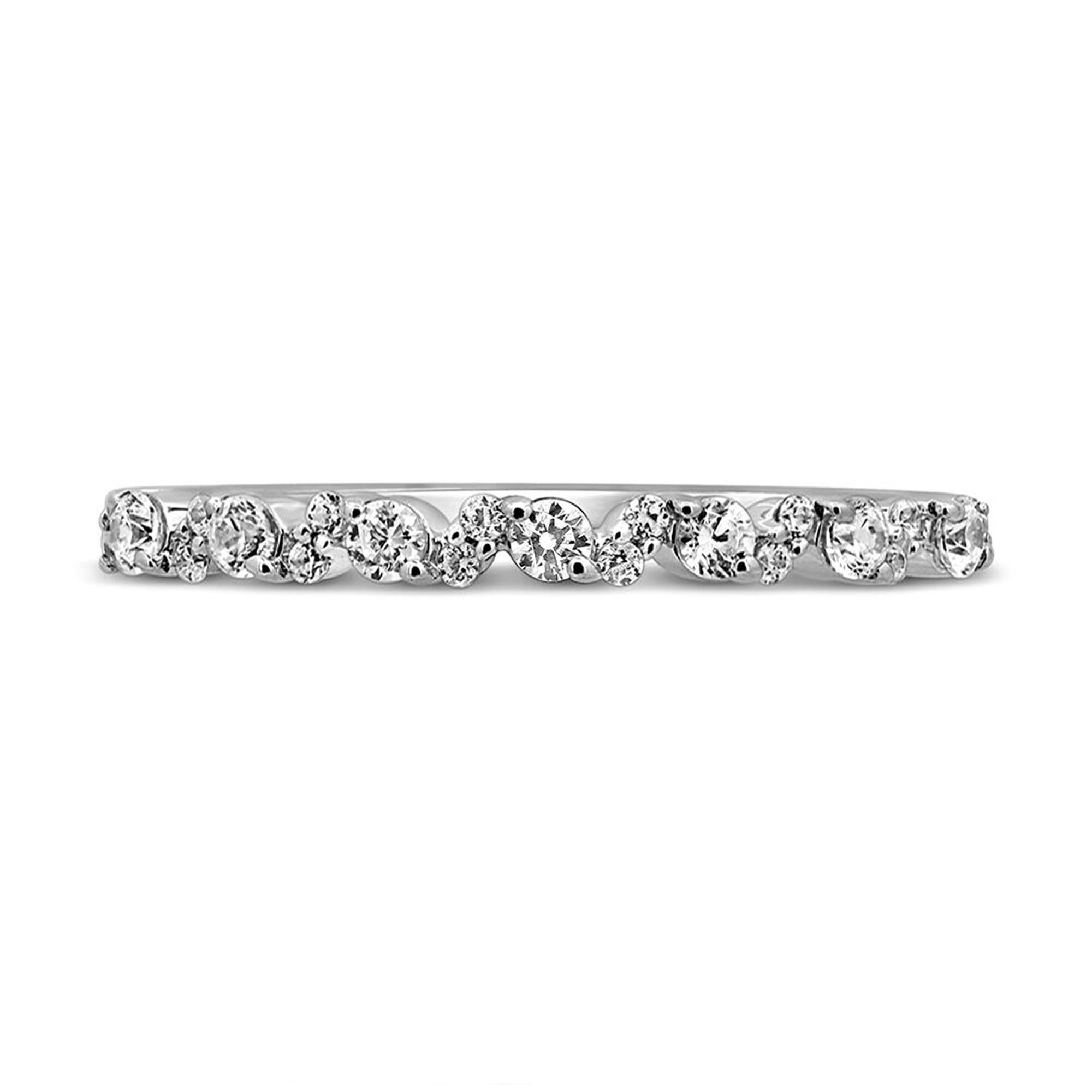 1/4 ct. tw. Diamond Stack Ring | Helzberg Diamonds