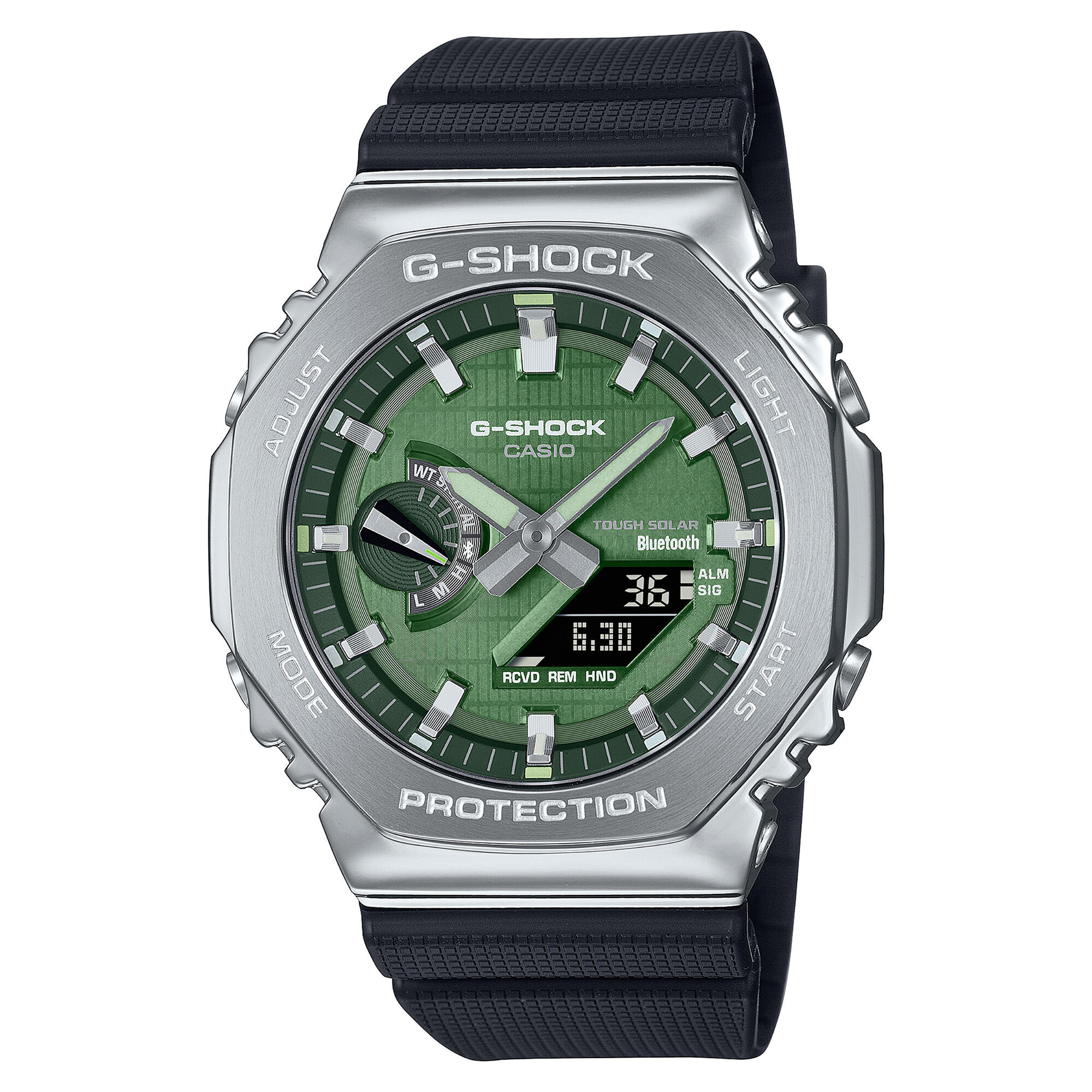G-Shock Men's G-Steel Watch in Black Resin and Stainless Steel