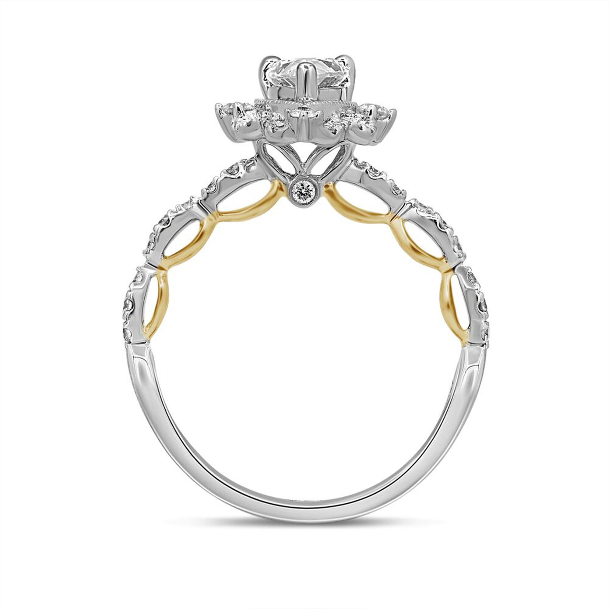 Zac Posen Fay Pear Diamond Engagement Ring