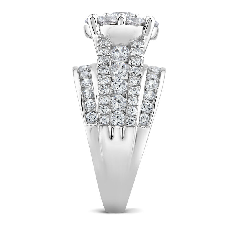 Lab Grown Diamond Composite Engagement Ring