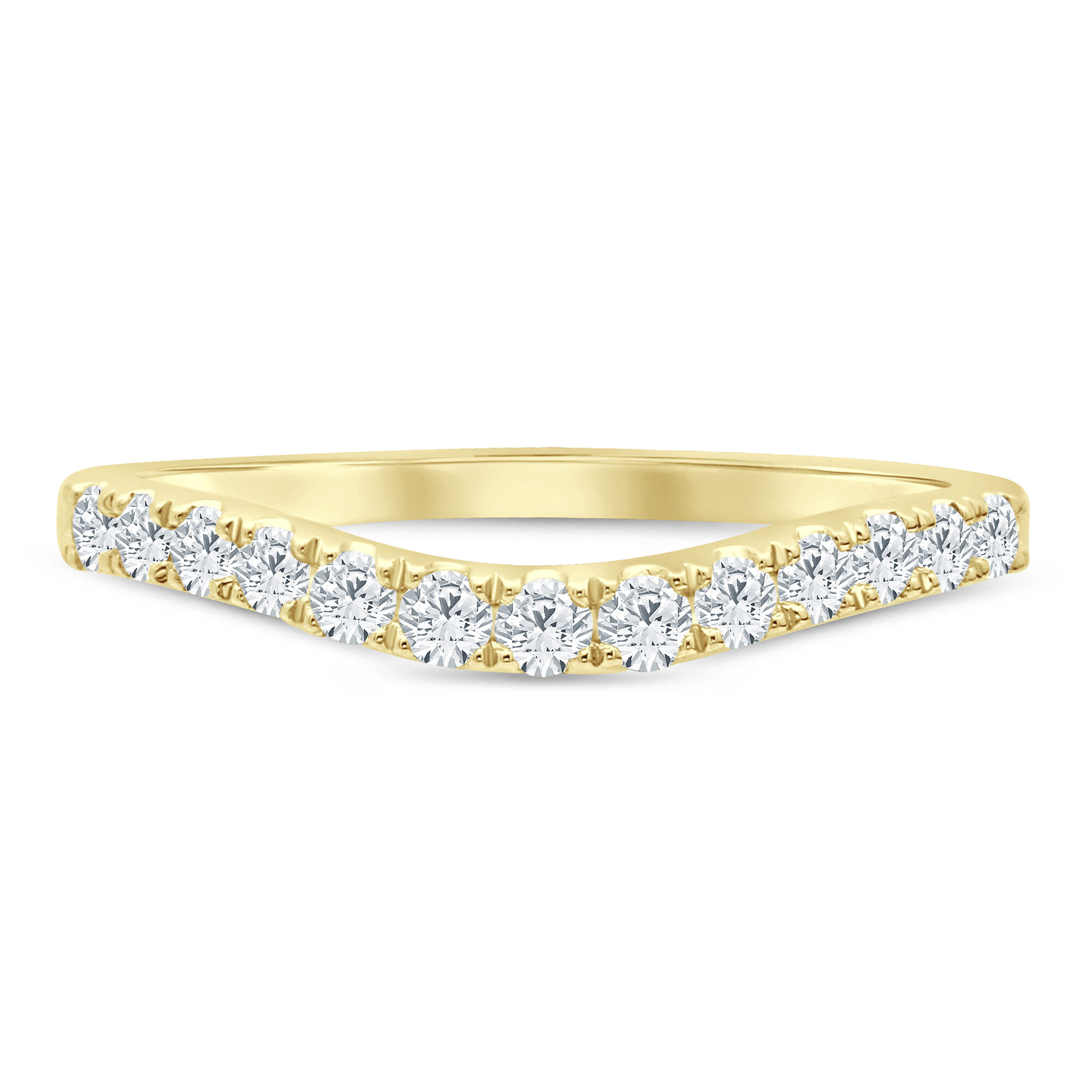 Diamond Contour Band | Helzberg Diamonds
