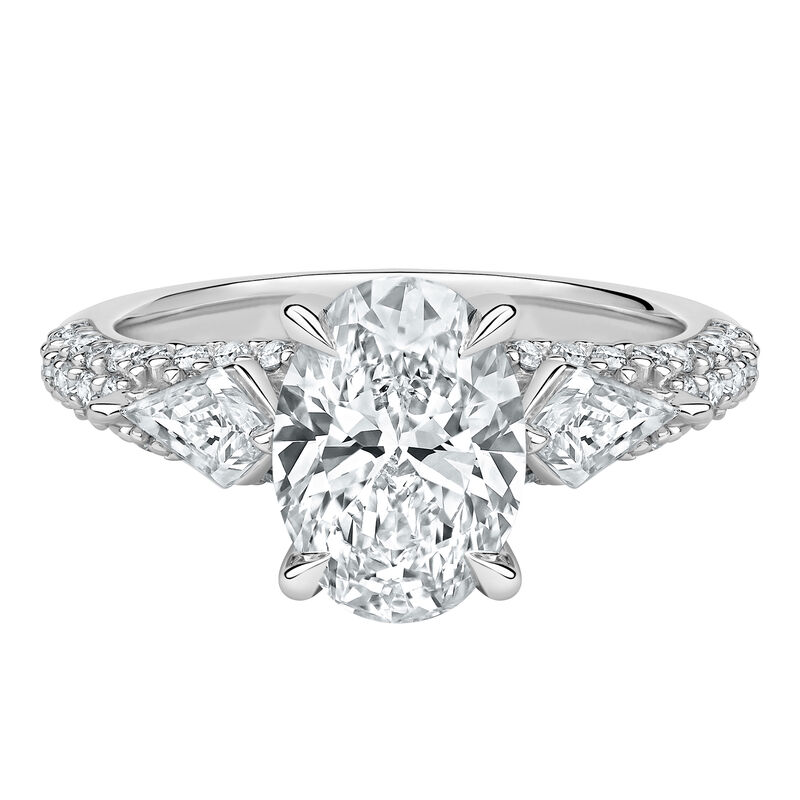 rêve Cali Lab Grown Diamond Engagement Ring in 14K Gold