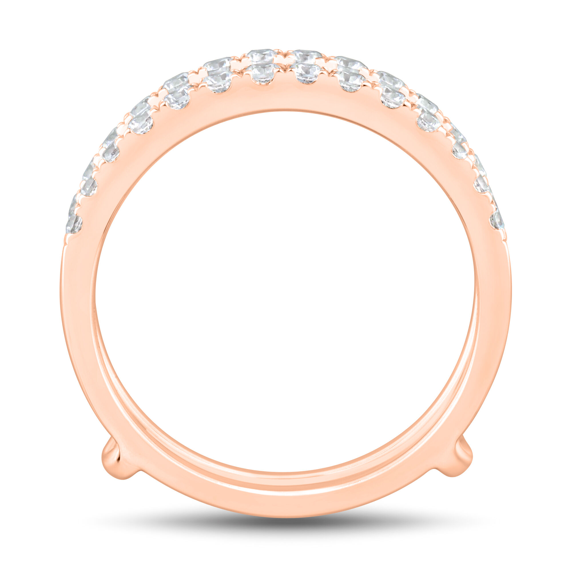 Helzberg Lab Grown Diamonds Lab Grown Diamond Enhancer in 14K Gold (1/2 ...