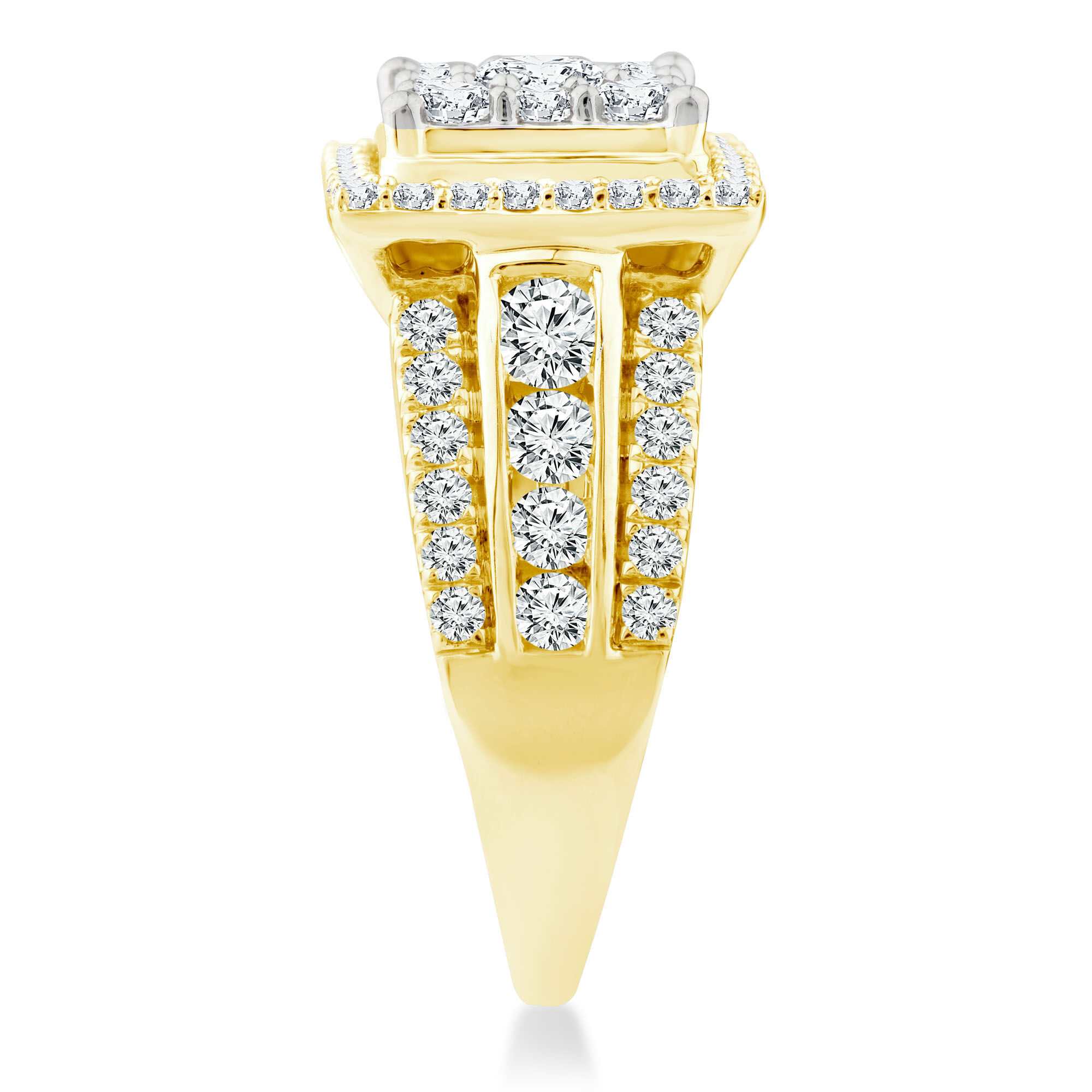 Diamond Composite Engagement Ring