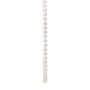 White Freshwater Cultured Pearl Strand Necklace in Sterling Silver, 8mm ...