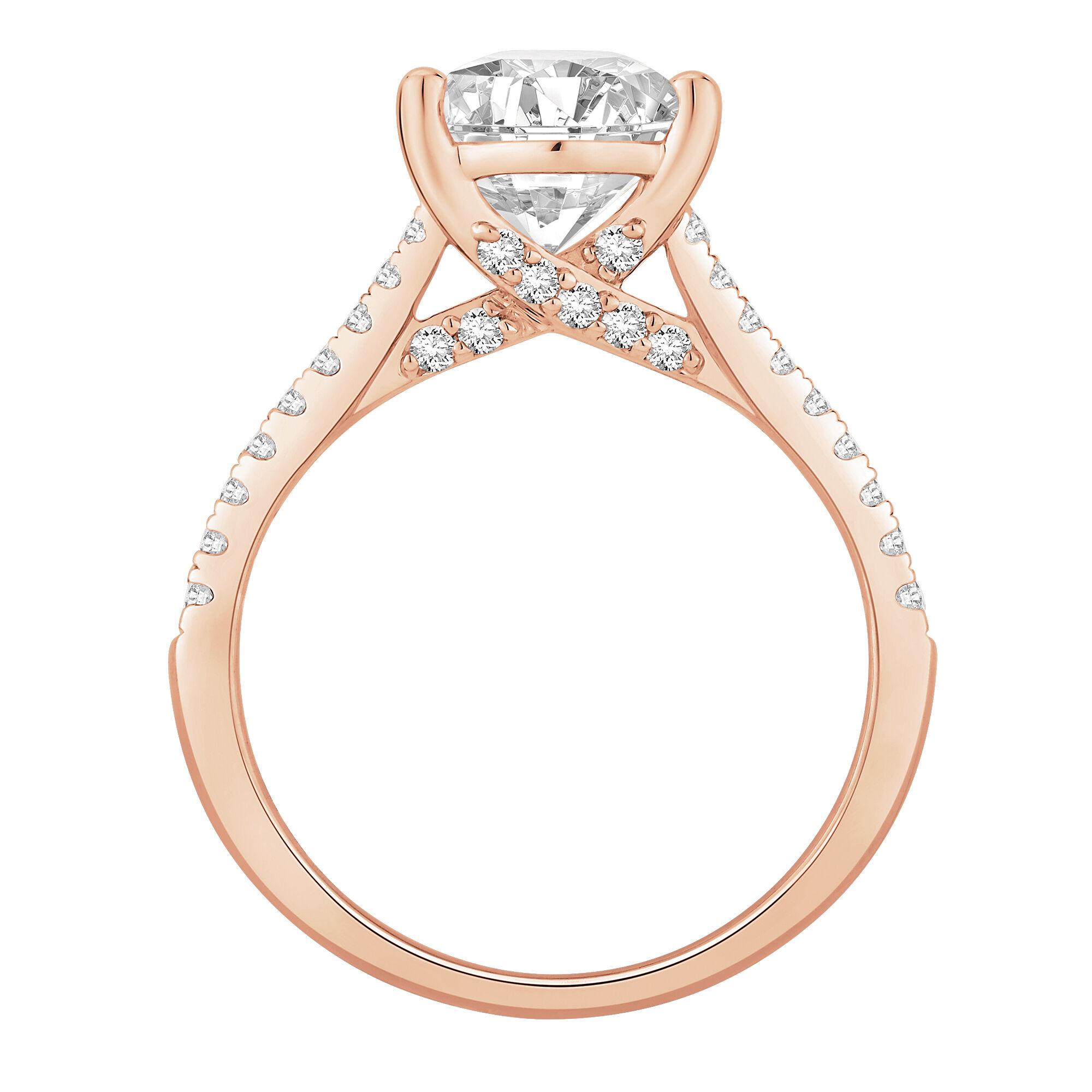 Helzberg Lab Grown Diamonds Oval Engagement Ring