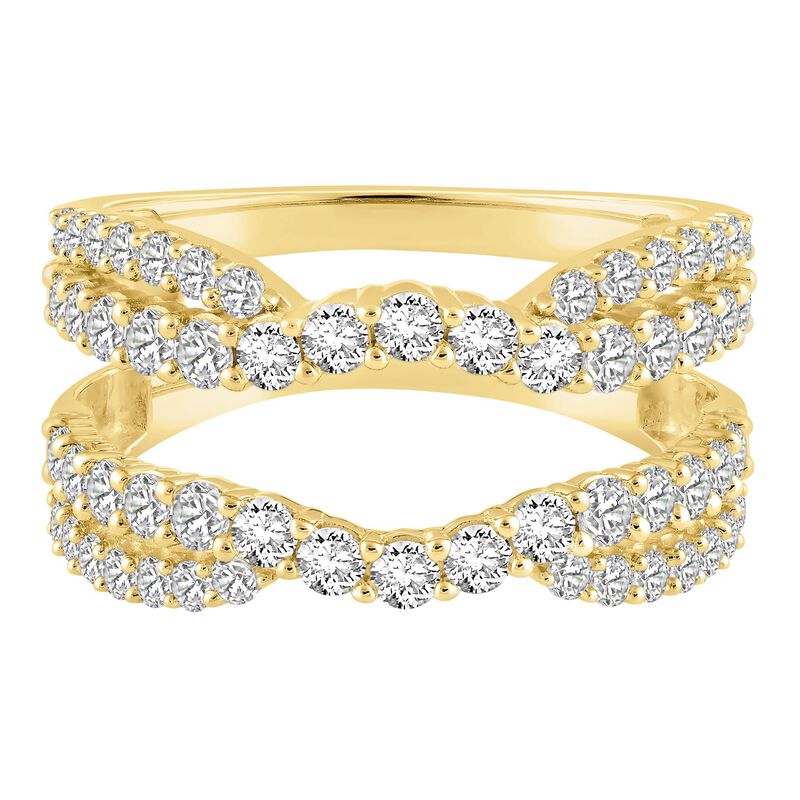 Lab Grown Diamond Ring Insert in 14K Yellow Gold (1 1/4 ct. tw.)