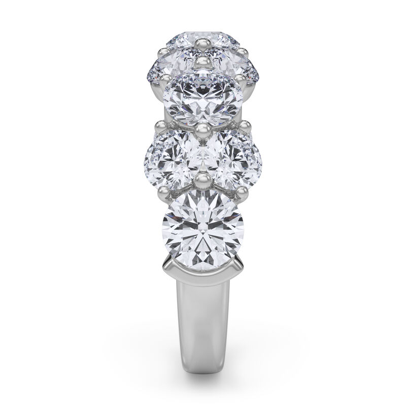 Staggered Diamond Band in Platinum (1 7/8 ct. tw.)