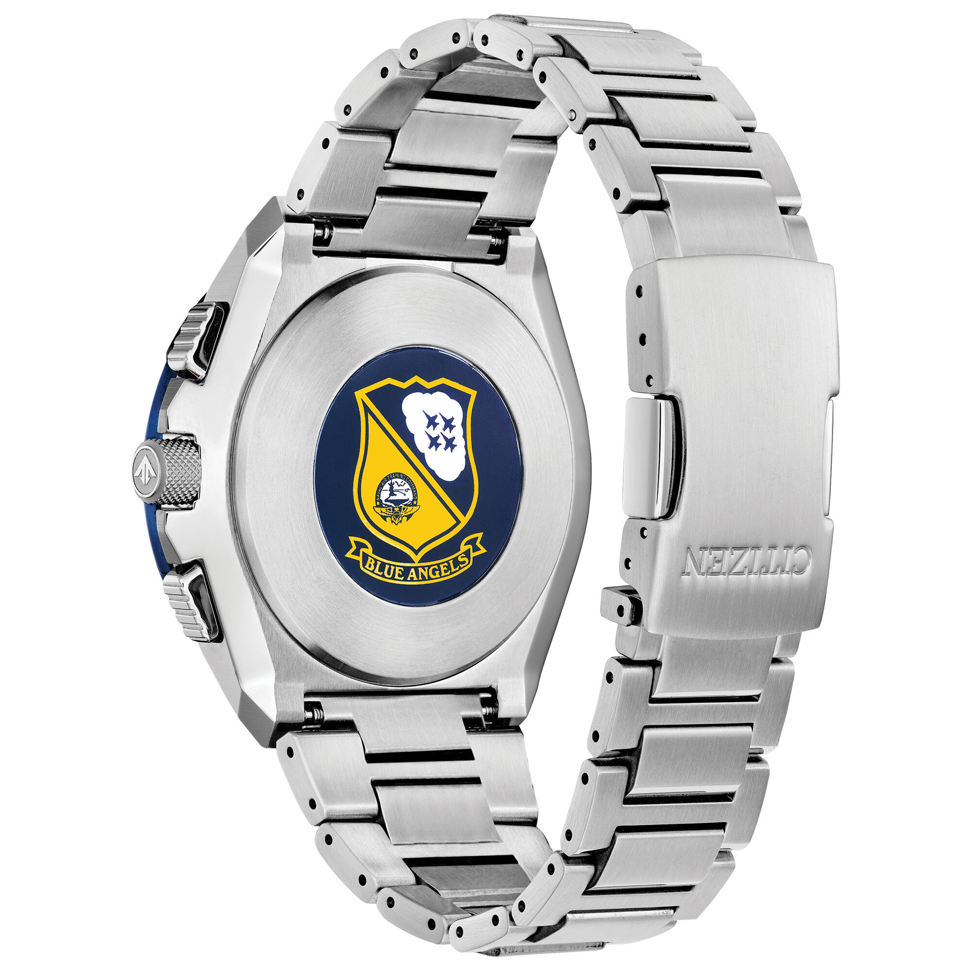 Citizen Promaster Skyhawk A-T Blue Angels Men’s Watch in Stainless Steel