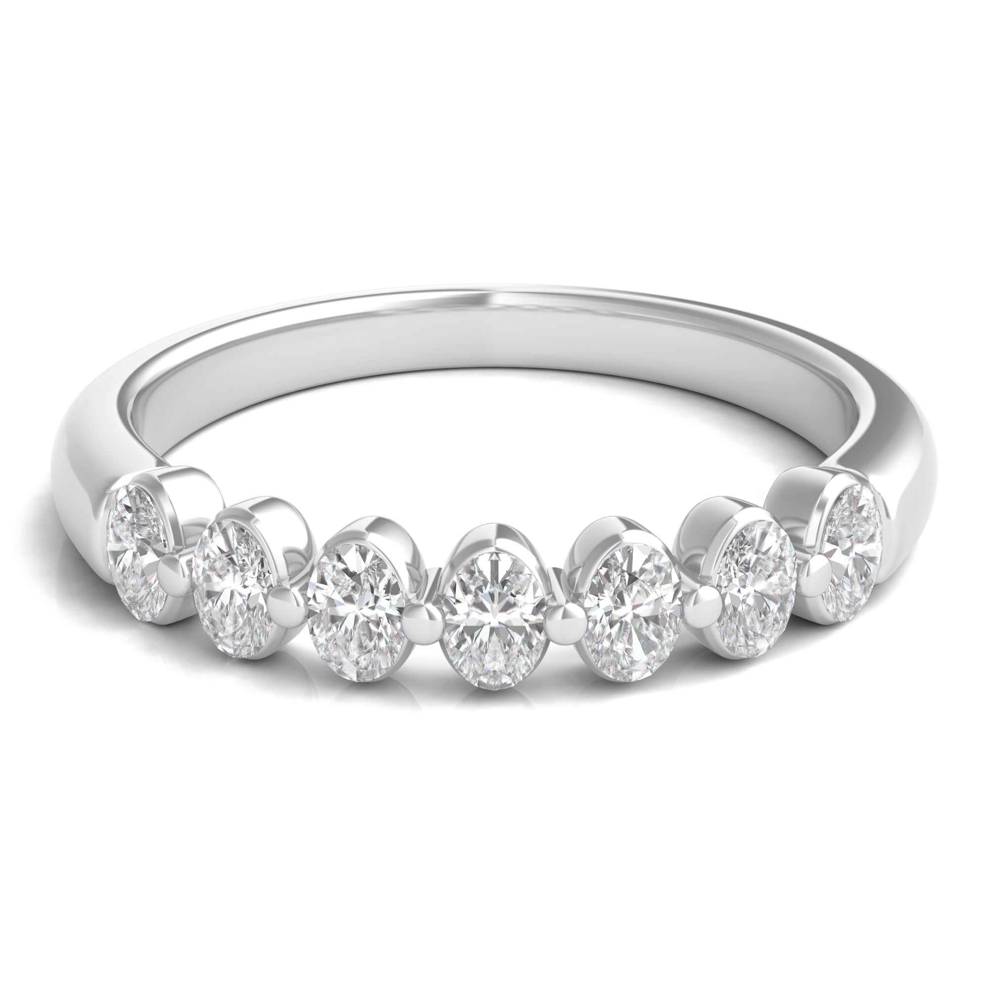 Light Heart® Lab Grown Diamond Seven-Stone Band