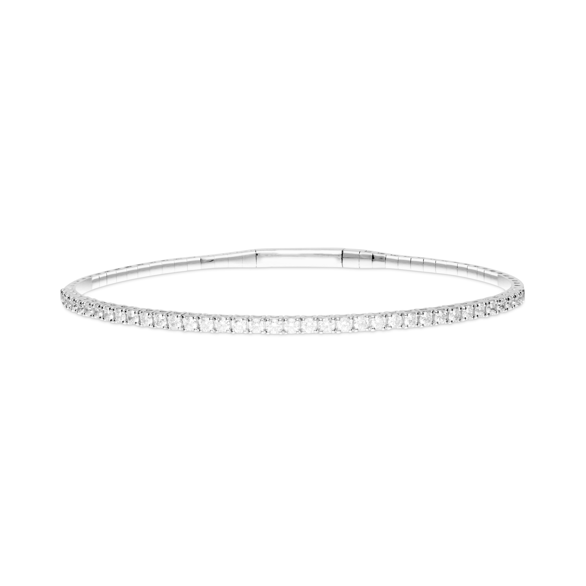 Diamond Flex Bangle Bracelet
