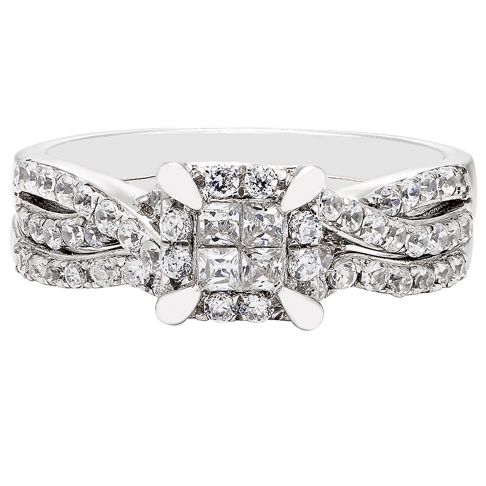 5/8 ct. tw. Multi-Diamond Engagement Ring Set | Helzberg Diamonds