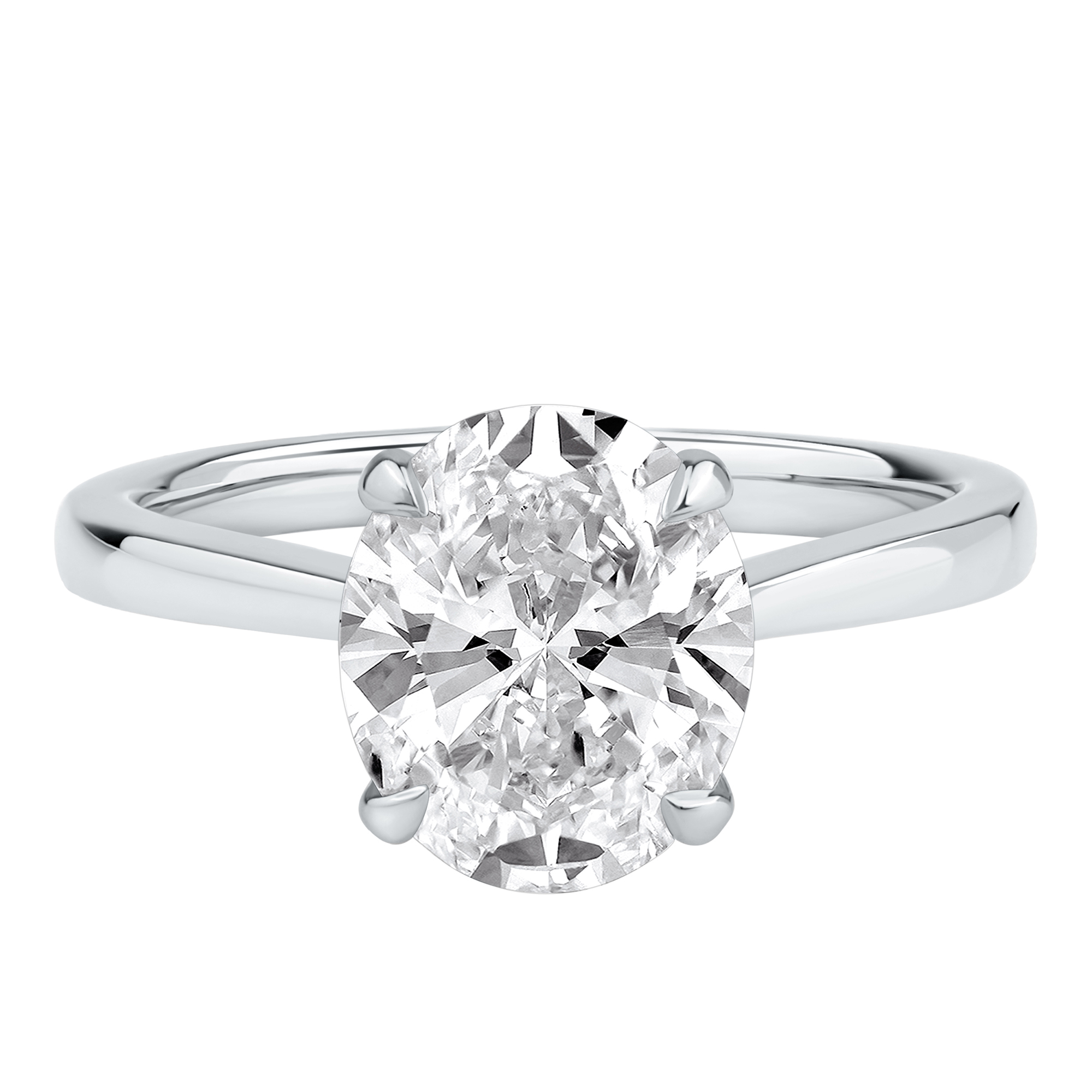 Helzberg Lab Grown Diamonds Lab Grown Diamond Solitaire Engagement Ring