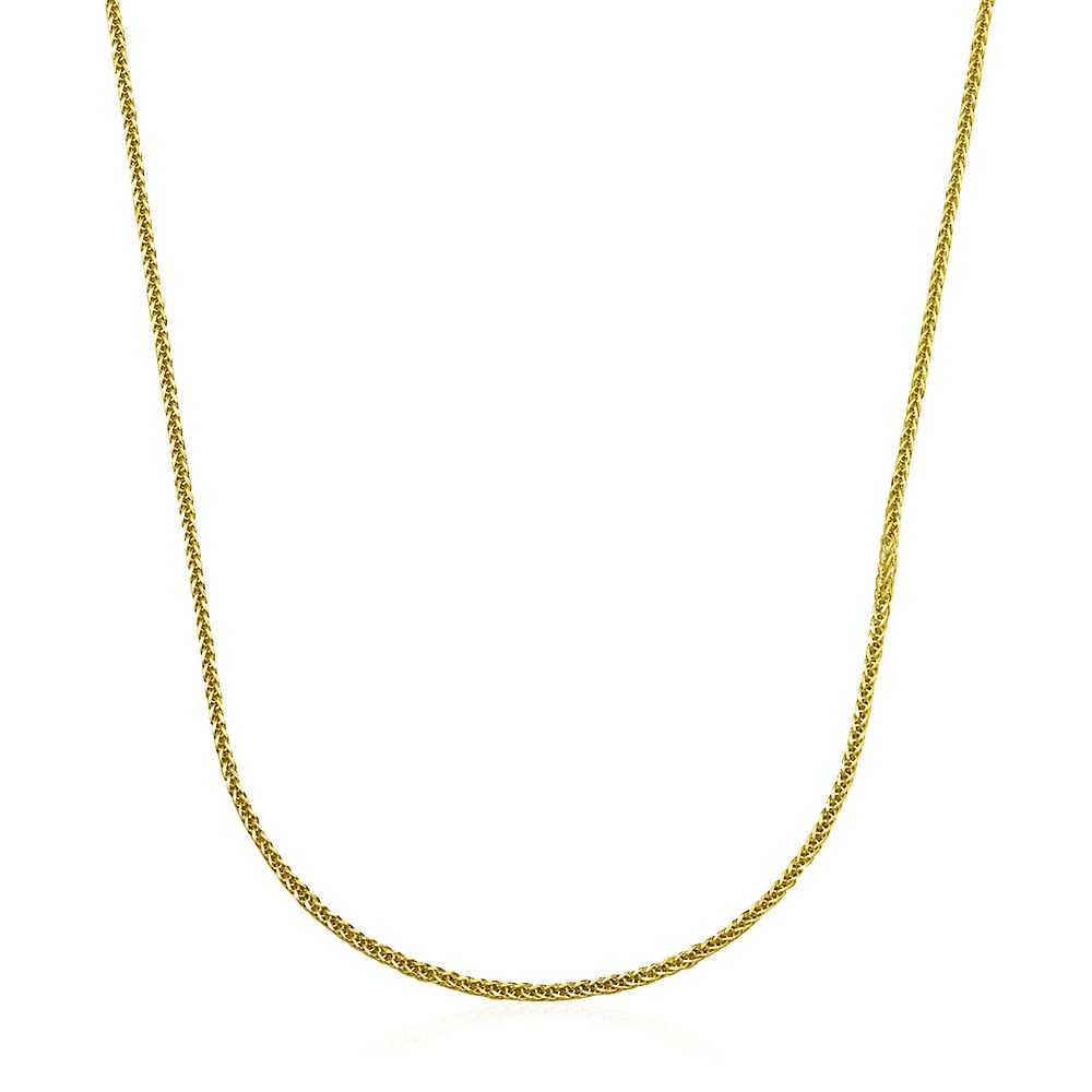Square Dimensional Chain in 14K Gold, 18" | Helzberg Diamonds