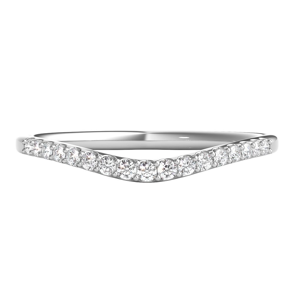 1/7 ct. tw. Diamond Contour Band | Helzberg Diamonds