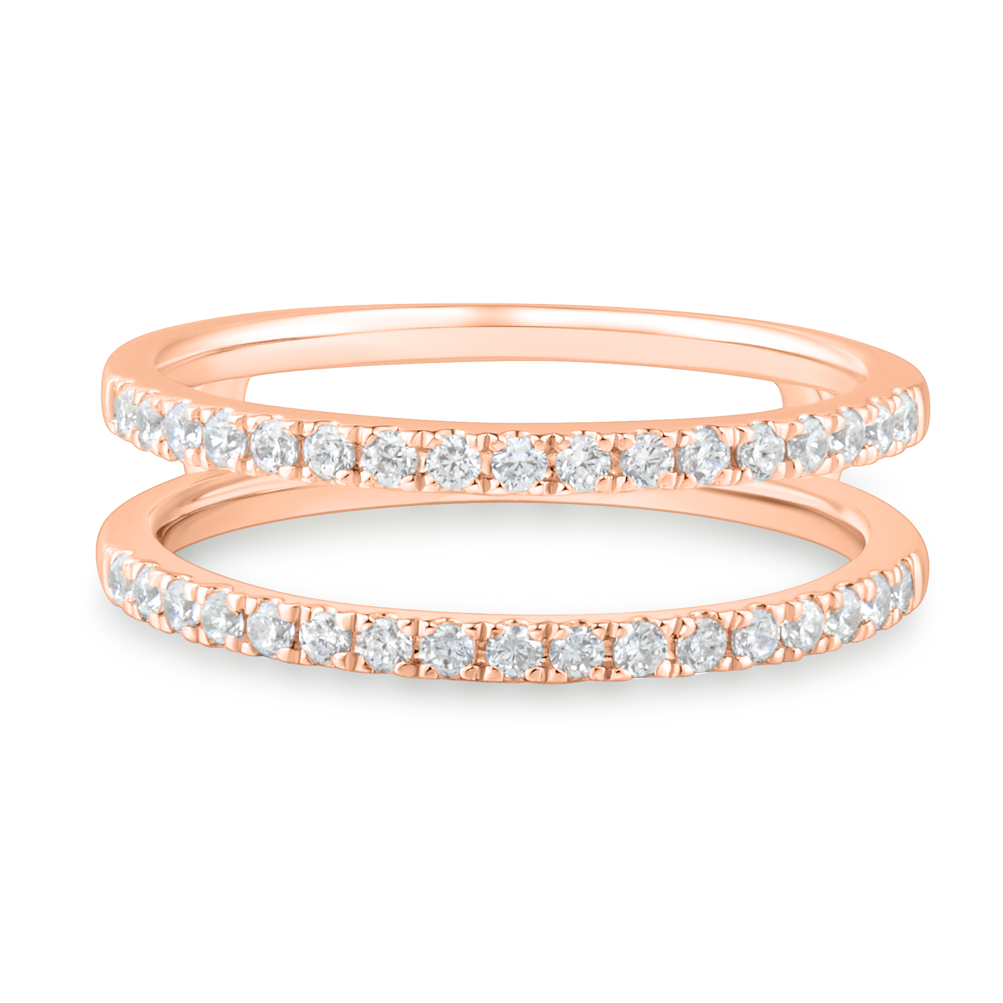 Helzberg Lab Grown Diamonds Lab Grown Diamond Enhancer in 14K Gold (1/2 ...