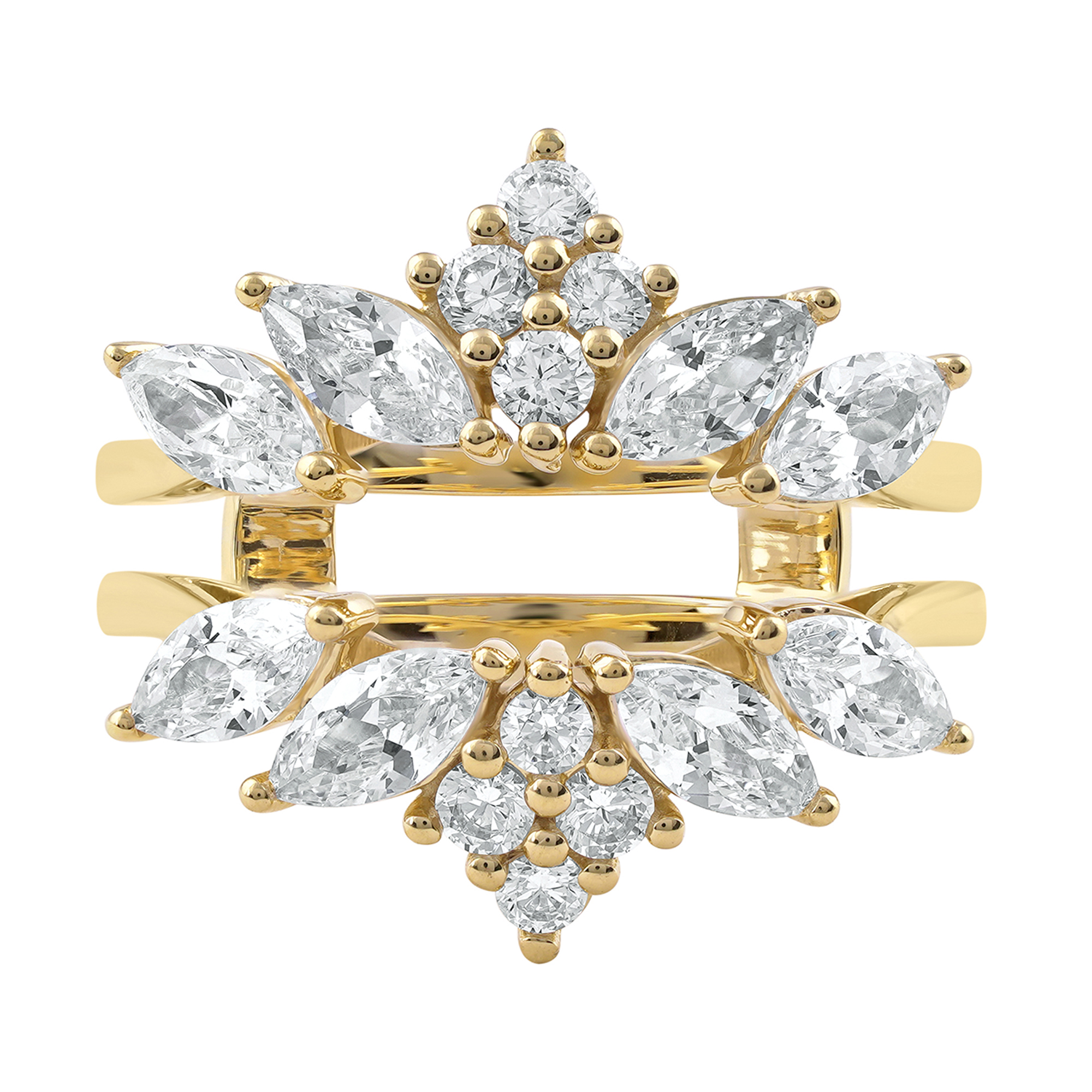 Helzberg Lab Grown Diamonds Lab Grown Diamond Enhancer in 14K Gold