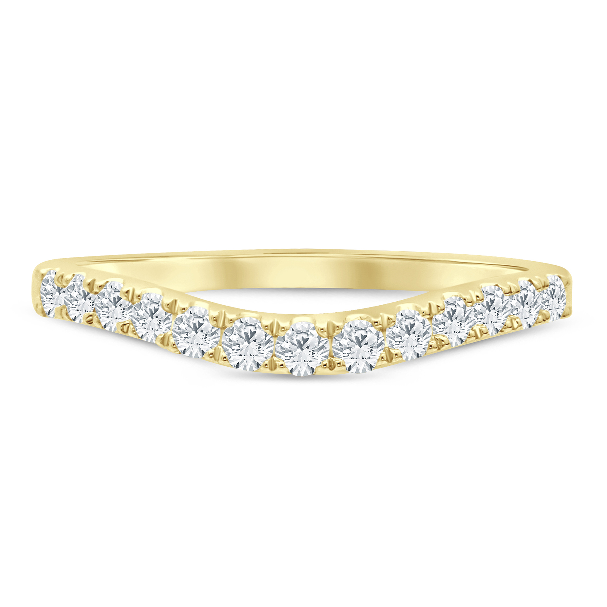 Diamond Contour Band | Helzberg Diamonds