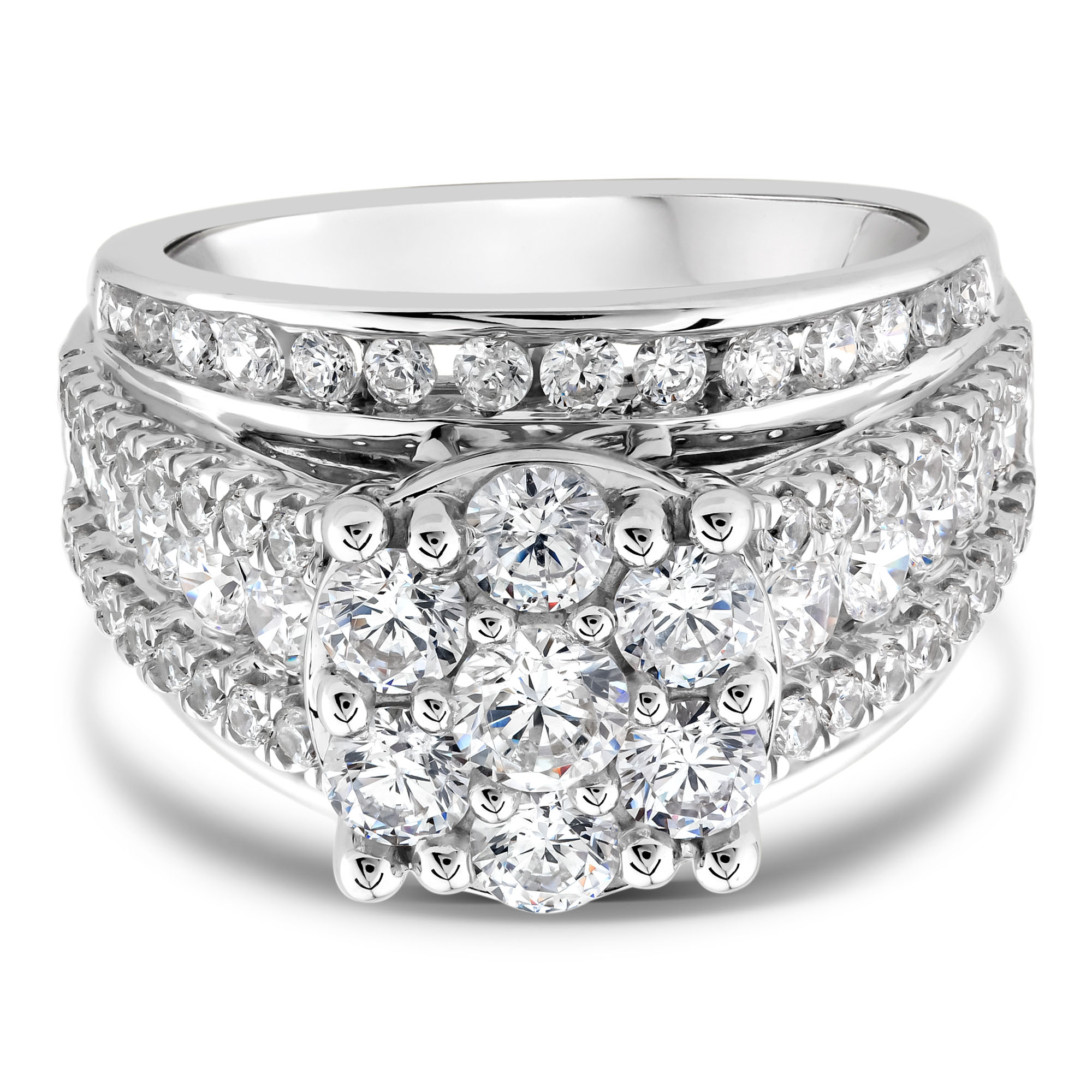 Lab Grown Diamond Composite Engagement Ring