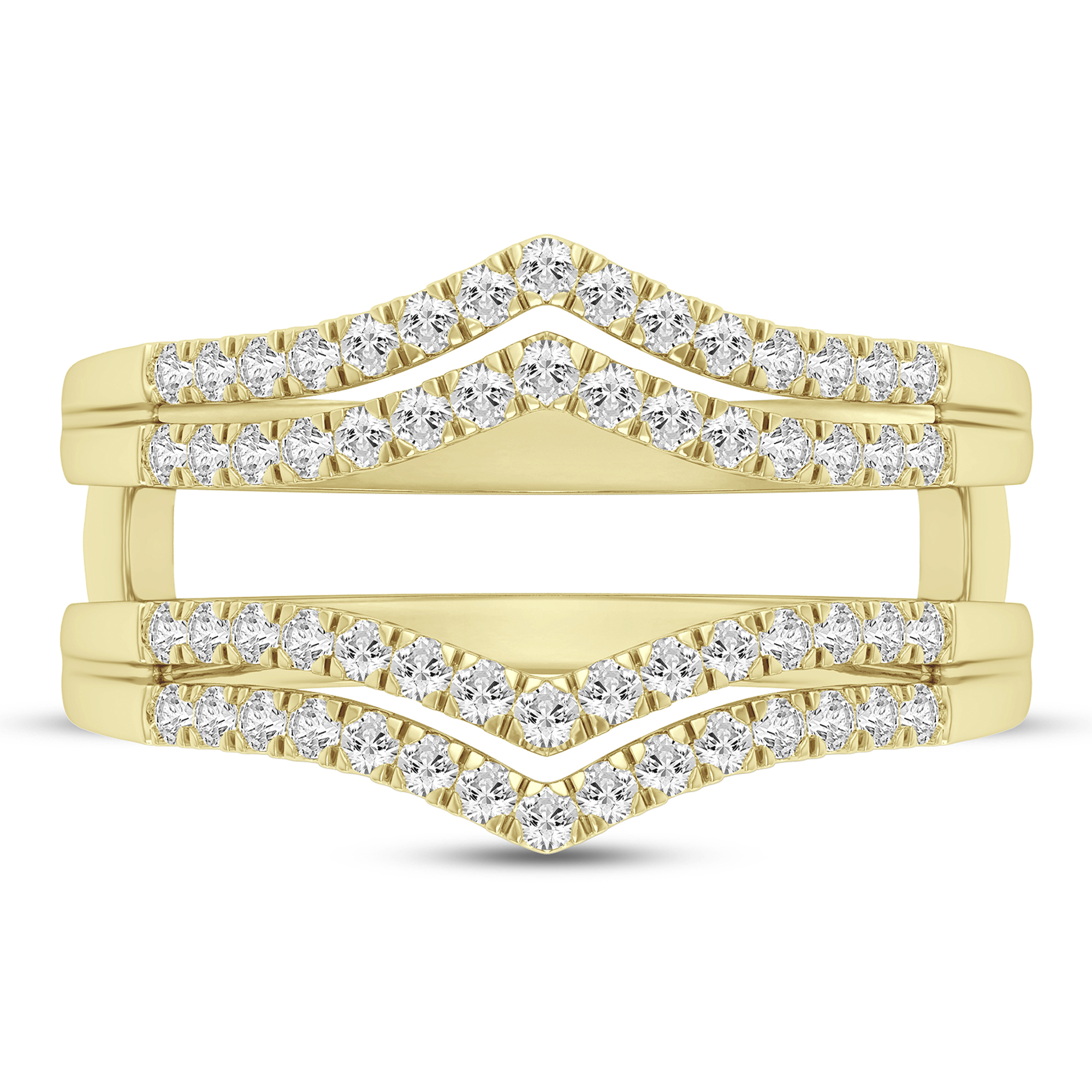 1/3 ct. tw. Diamond Ring Enhancer in 14K Gold | Helzberg Diamonds