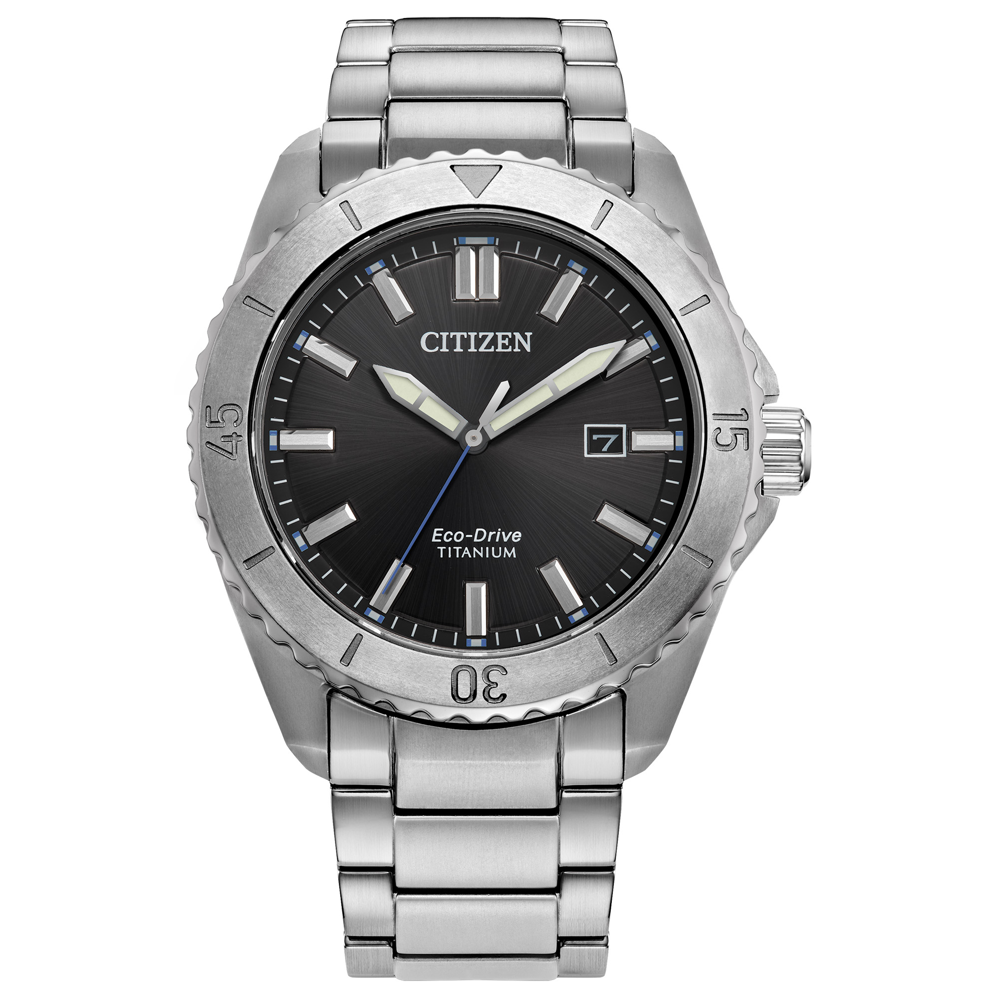 Citizen Weekender Brycen Men's Watch in Silver-Tone Super Titanium